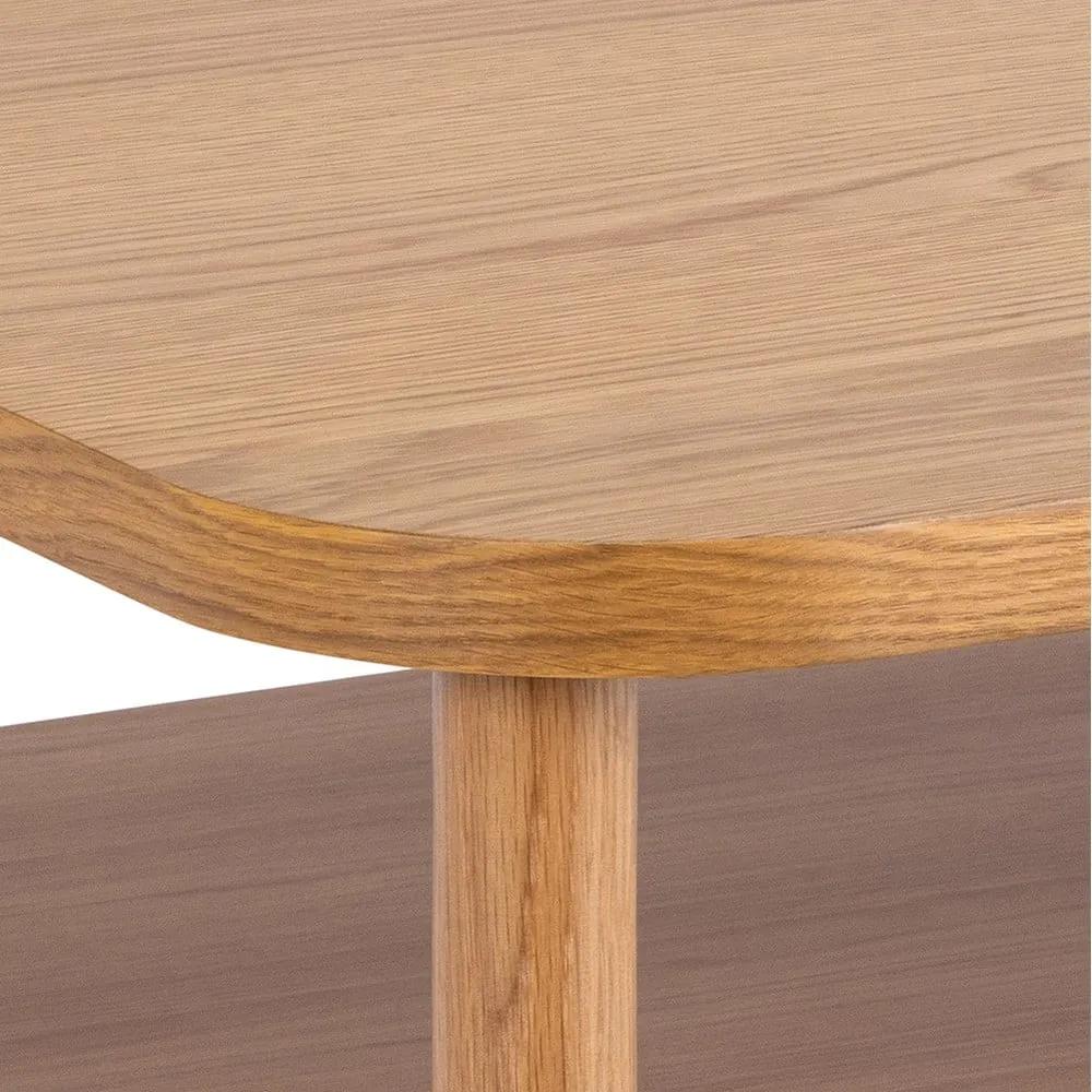 Konferenční stolek v dekoru dubu v přírodní barvě 90x90 cm Banbury – Actona