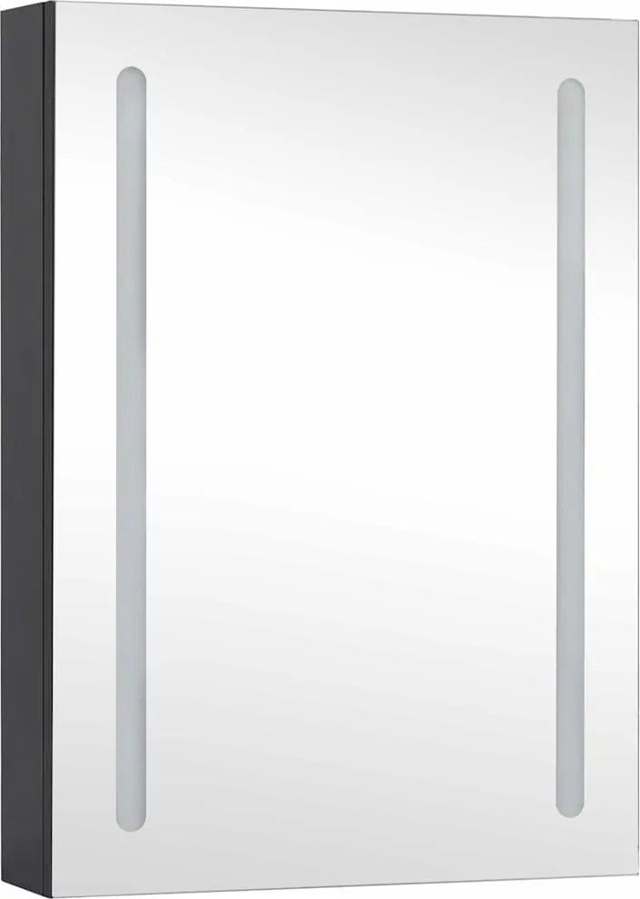 LED koupelnová skříňka se zrcadlem 50 x 13 x 70 cm 325546