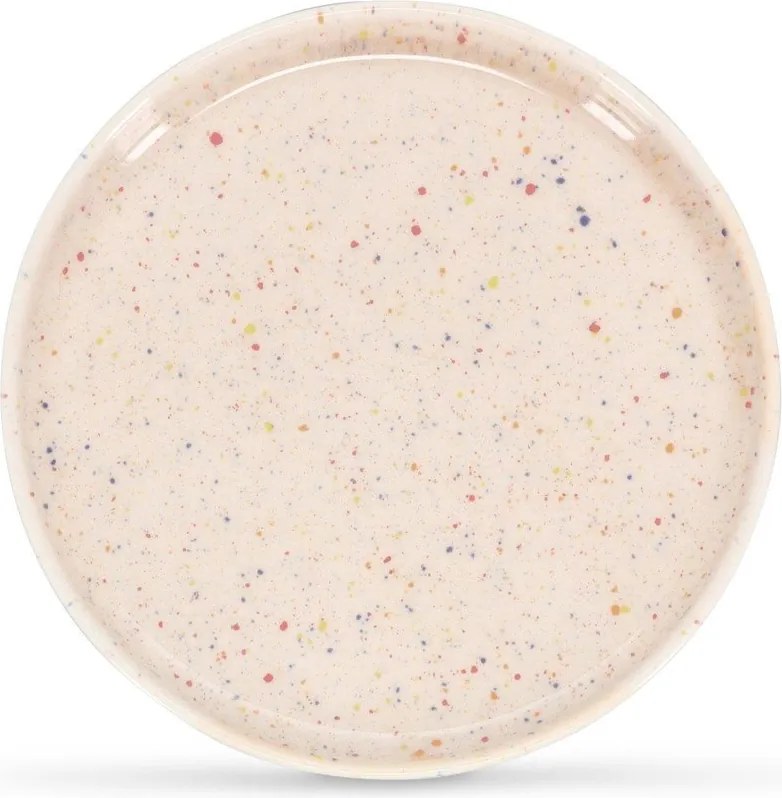Béžový dezertní porcelánový talíř ø 20,5 cm Fika – ONA