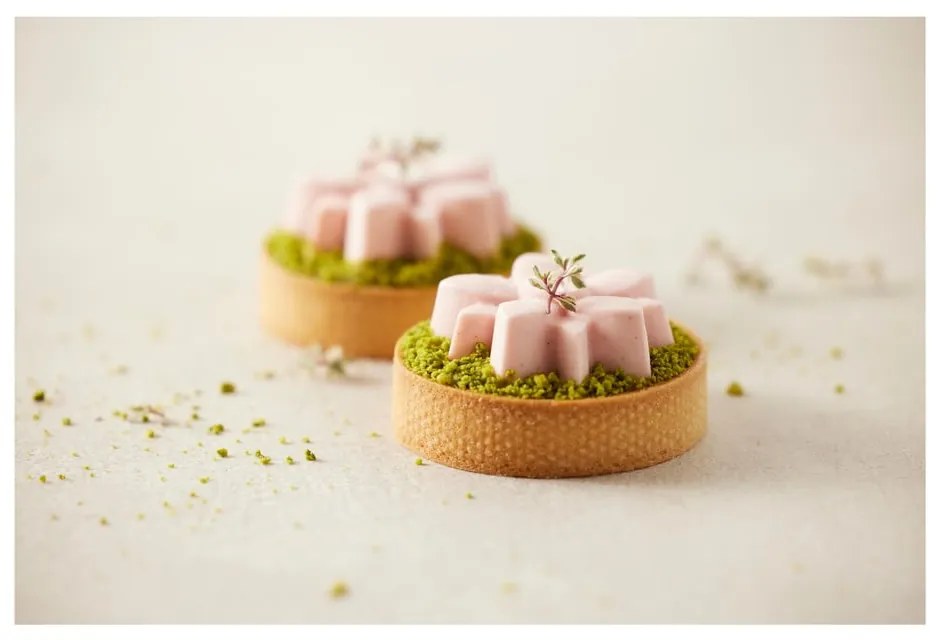 Silikonové formy na pečení muffinů v sadě 6 ks Flower – Blomsterbergs