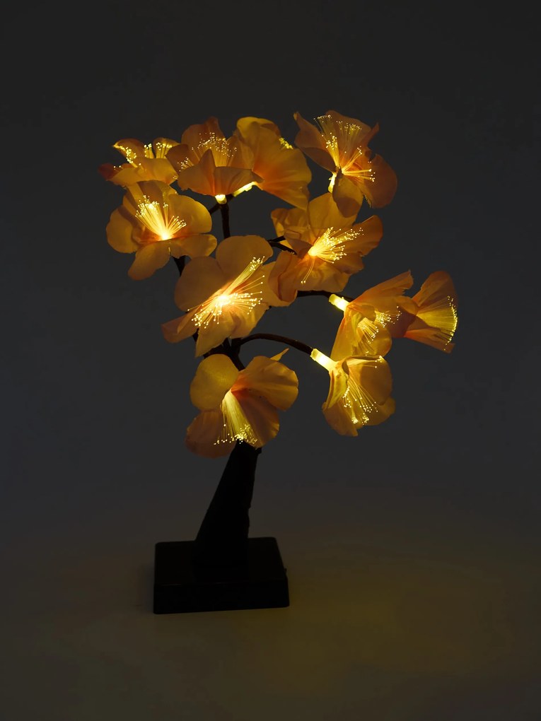 Sinsay - LED lampa ve tvaru stromu - pastelová růžová