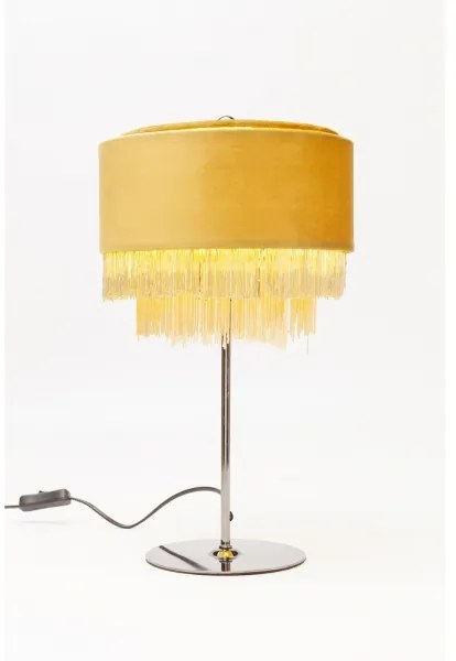 Stolní lampa Tassel - žlutá