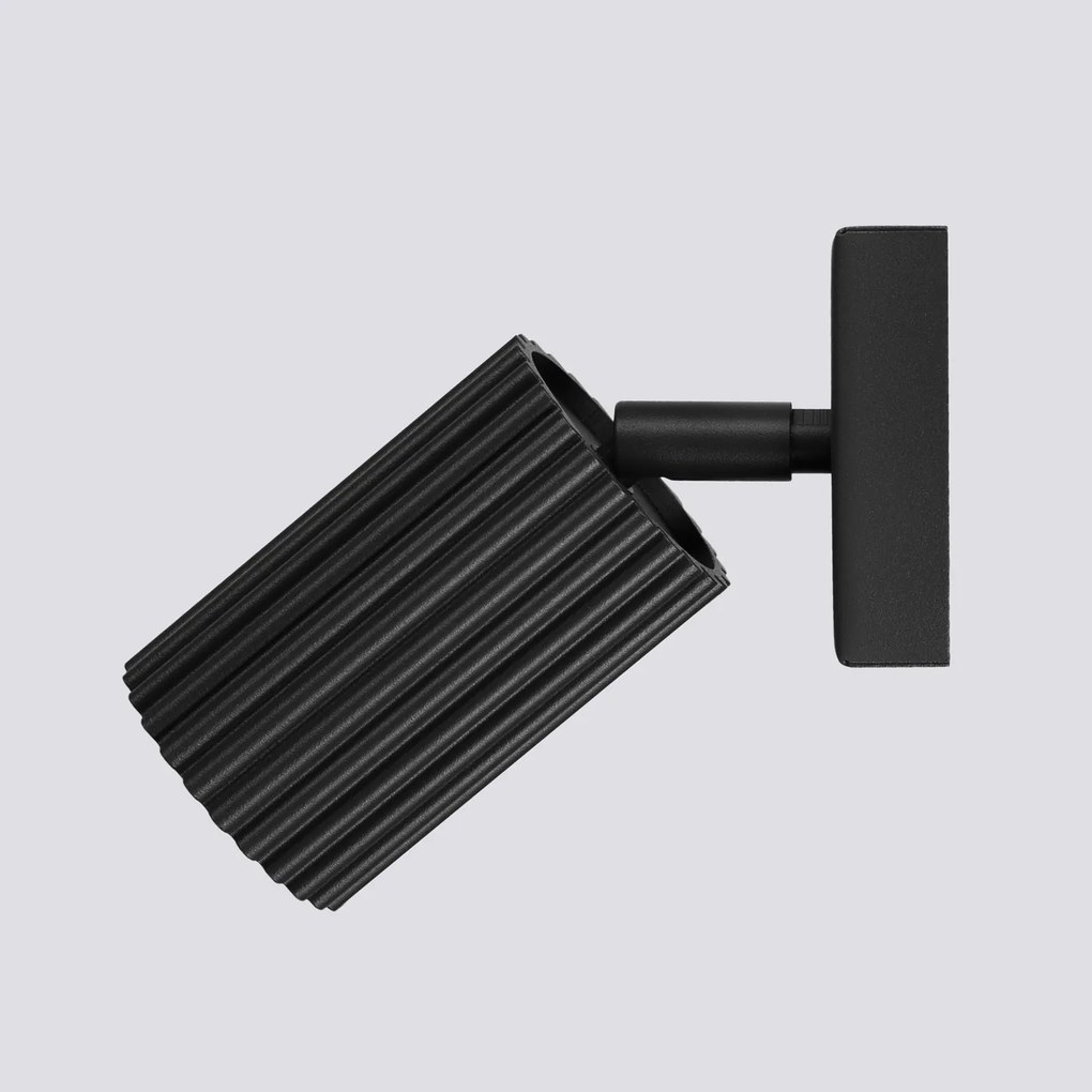 Sollux Lighting Nástěnné svítidlo KARBON Černá