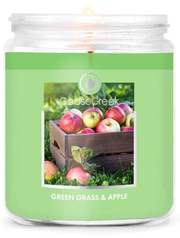 Goose Creek Candle svíčka Green Grass & Apple, 198 g