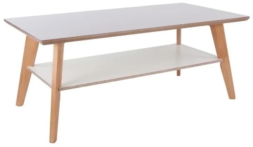 Konferenční stolek Ariko 110 cm, přírodní/bílá