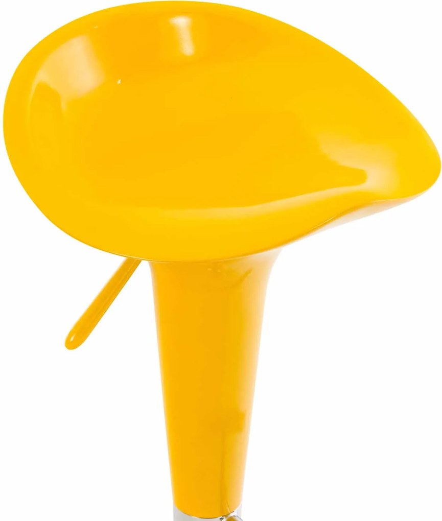 Barová židle Saddle – žlutá