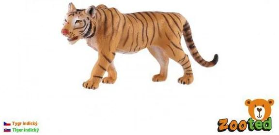 ZOOted Tygr indický plast 13,5 cm