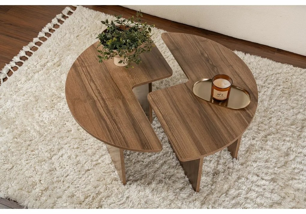 Konferenční stolek Moira Walnut