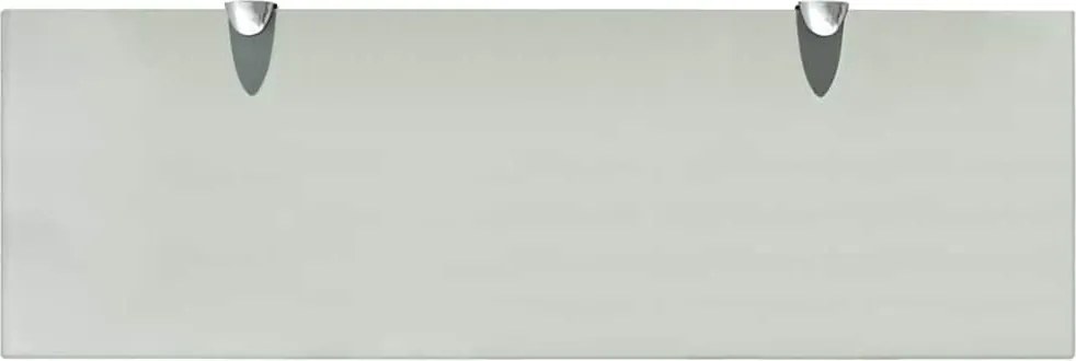 Plovoucí police 2 ks sklo 60 x 20 cm 8 mm 3051537