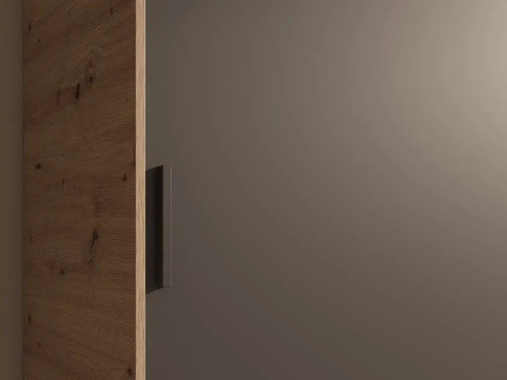 Šatní skříň s zrcadlem Hailey 100