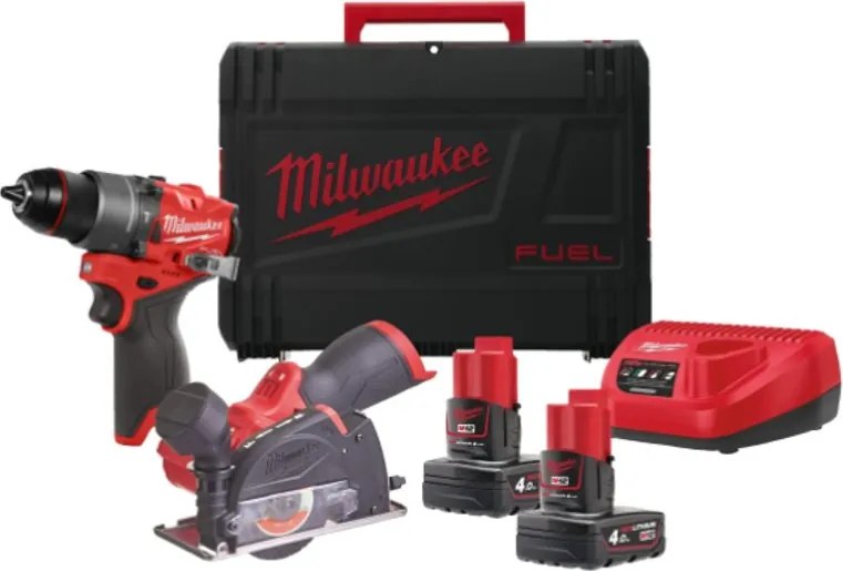 Sada nářadí Milwaukee M12 FPP2G2-402X 4933480592