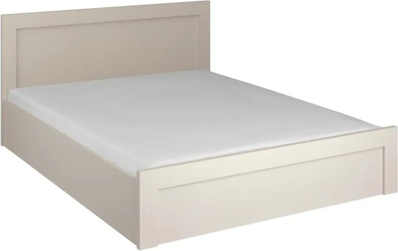 Postel s úložným prostorem KAROS, 160x200, kašmír/dub evoke Kondela 0000413393
