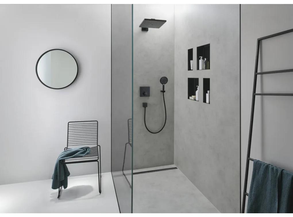 Hansgrohe RainDrain Flex - Vrchní sada sprchového žlabu 1000, zkracovatelný, pro instalaci volně na plochu, kartáčovaná nerezová ocel…
