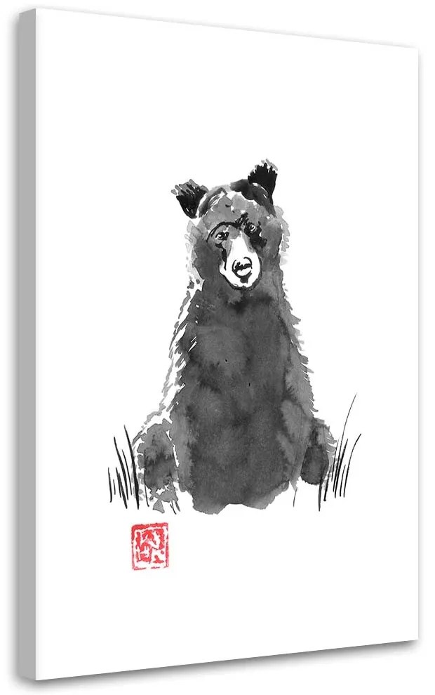 Gario Obraz na plátně Medvěd - Péchane Rozměry: 40 x 60 cm