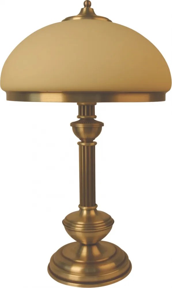 Mosazná stolní lampička 353 Inne (Braun)