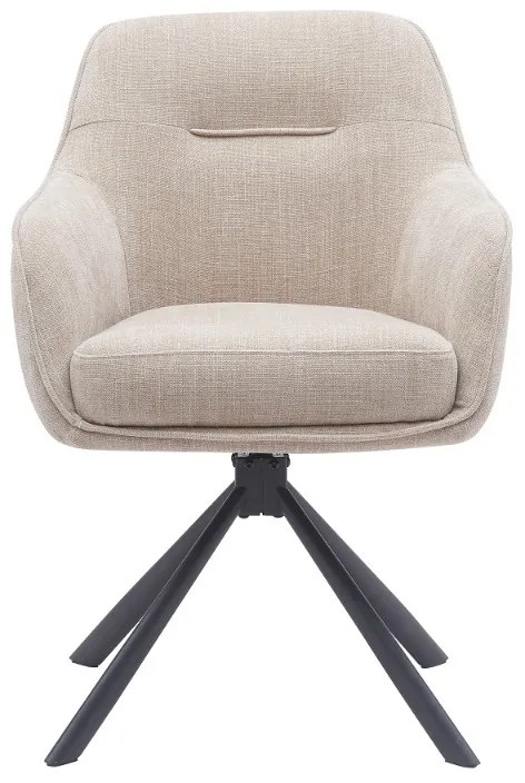 Designová otočná židle Sanjaya len