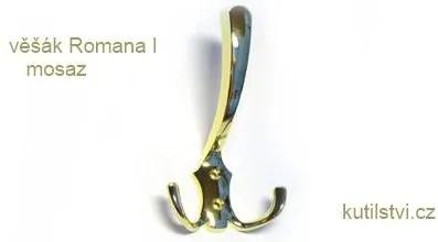 kovový věšák ROMANA I Varianta: věšák ROMANA I bronz