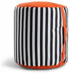 INNOVATION - SPECIAL BUTT pouf s pruhy - Ø62x40 cm