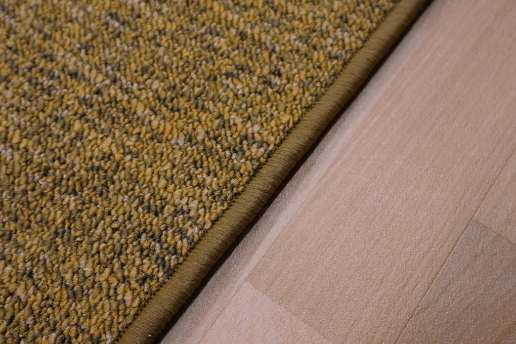 Vopi koberce Kusový koberec Alassio zlatohnědý čtverec - 133x133 cm
