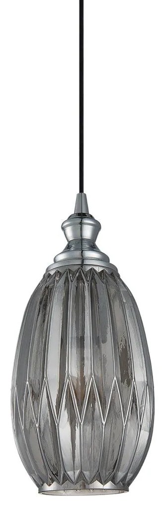 Závěsné moderní svítidlo RODEZ, 14,5cm, šedé Italux Rodez PND-8002-1B-GR