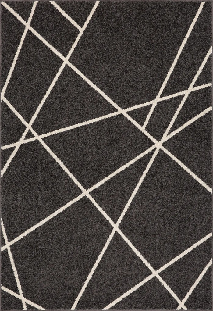 Oriental Weavers, Kusový koberec Portland 2605/RT4Z, 80x140, šedá, chodba / předsíň