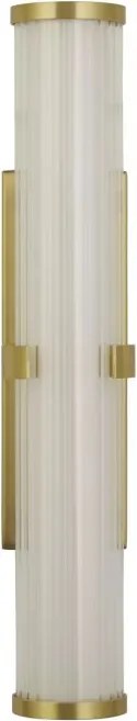 Searchlight 63124-1GO Nástěnné LED svítidlo CLAMP ZLATÉ 32cm IP44