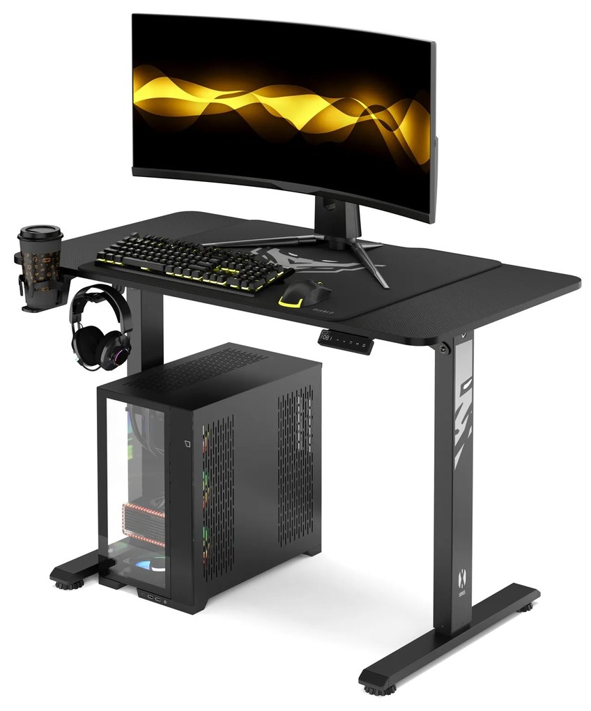 Výškově nastavitelný stůl Diablo X-Tensio 1100 černý