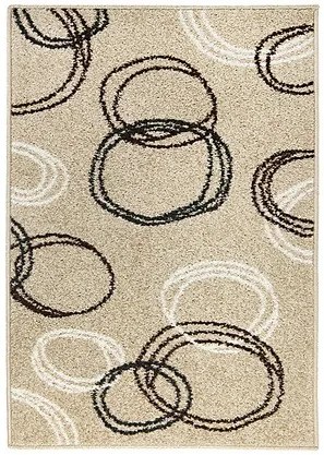 Oriental Weavers, Kusový koberec Lotto 290 FM7 Y, 100x150, béžová, chodba / předsíň