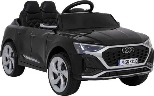 Elektrické autíčko Audi SQ8 černé / šedé