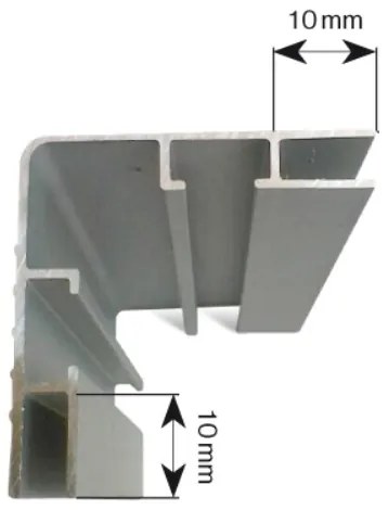 Hliníkový skleník VeGA 7000 STRONG-22