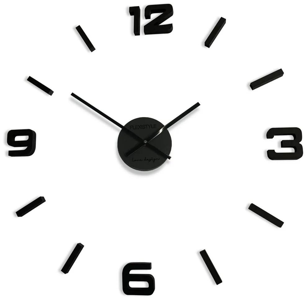 Flexistyle z54g - nalepovací hodiny s průměrem 50-75 cm