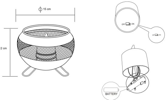 Globo 36710 - LED Solární svítidlo LED/1,2V IP44