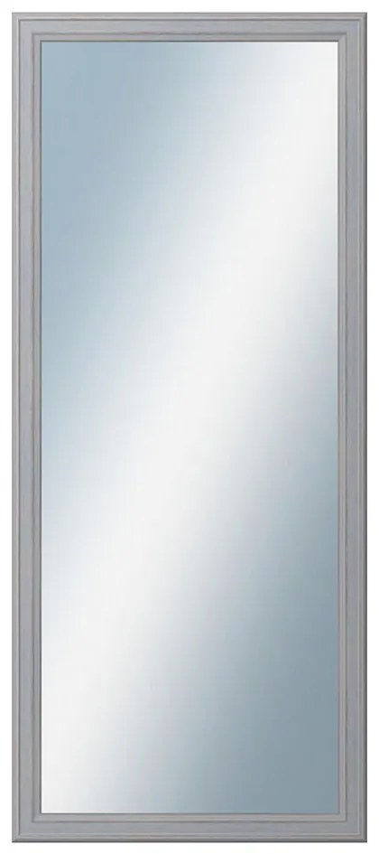 DANTIK - Zarámované zrcadlo - rozměr s rámem cca 60x140 cm z lišty STEP šedá (3019)