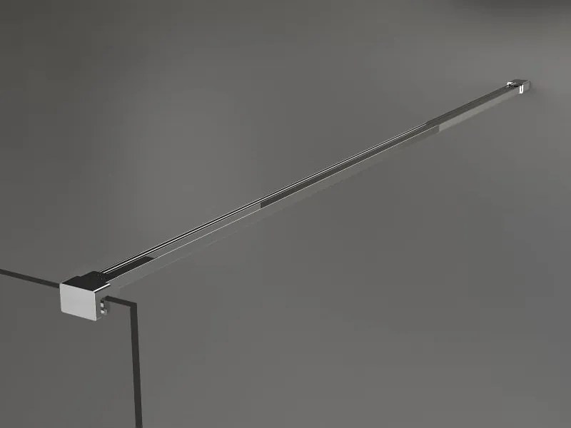 Mexen Kioto sprchová stěna Walk-in 130 x 200 cm, transparentní 8 mm, chrom - 800-130-101-01-00