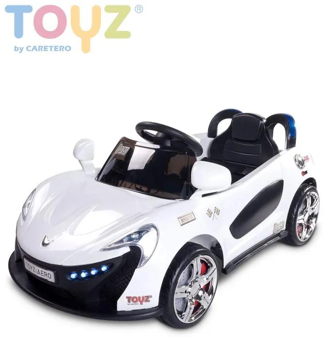 Elektrické autíčko Toyz  Aero - 2 motory a 2 rychlosti bílé