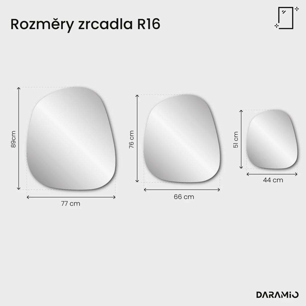 Zrcadlo Pure R16