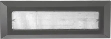 NV 811501 Venkovní nástěnné svítidlo PULSAR tmavě šedý ABS akrylový difuzor LED 4W 3000K nebo 4000K 220-220V 62st. IP54 - NOVA LUCE