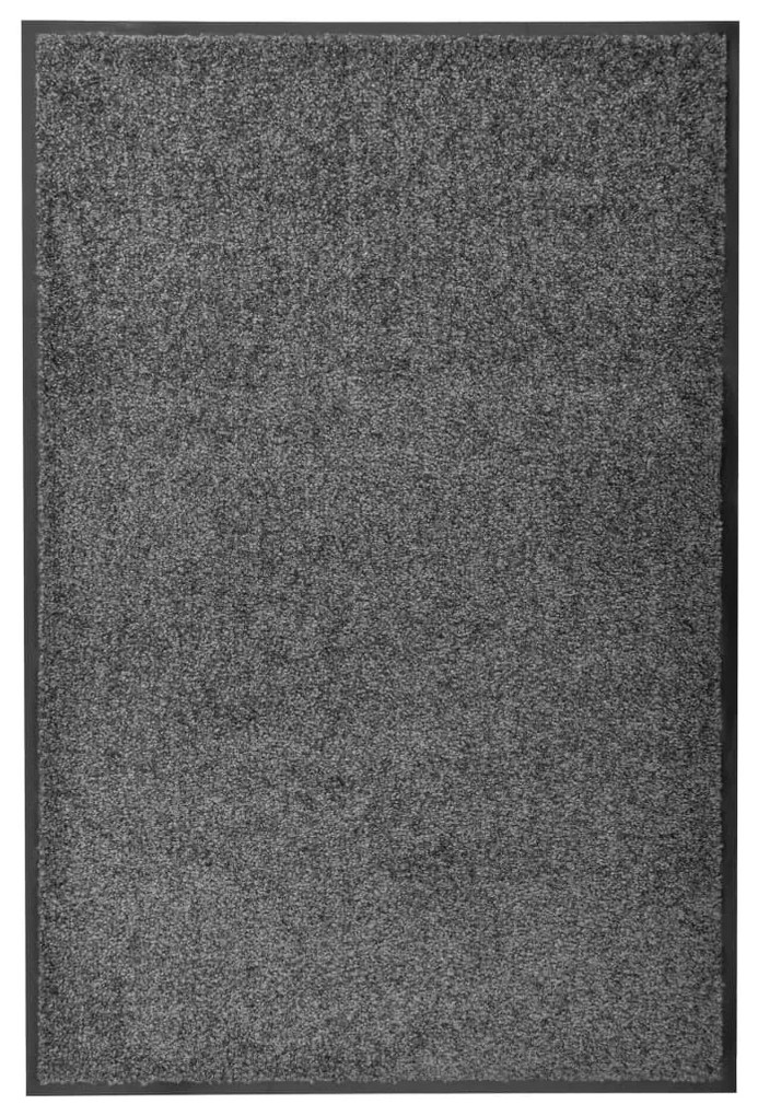 Rohožka pratelná antracitová 60 x 90 cm 323416