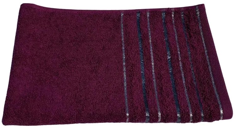 Praktik Ručník ZARA 450g/m2 40x60 cm  Ručník ZARA 40x60 cm bordó