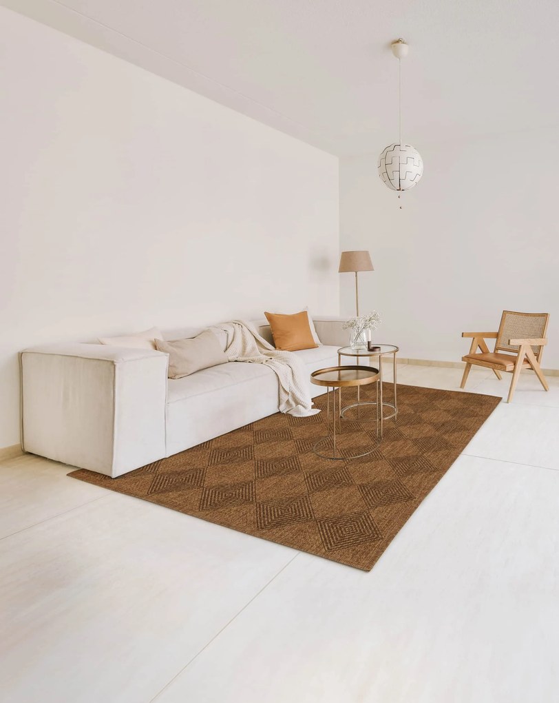 Balta, Kusový koberec Jack 28811-077 – na ven i na doma, 200x290, hnědá, chodba / předsíň