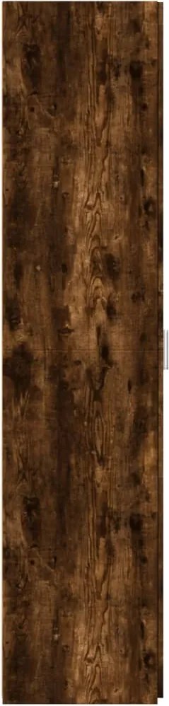 Skříň highboard kouřový dub 30 x 42,5 x 185 cm kompozitní dřevo 3281396