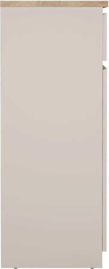 Krémová komoda 80x100x40 cm Naia – Tvilum