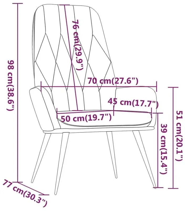 Křeslo relaxační, nohy dřevěné, látka šedá, NoBi TYRION 2