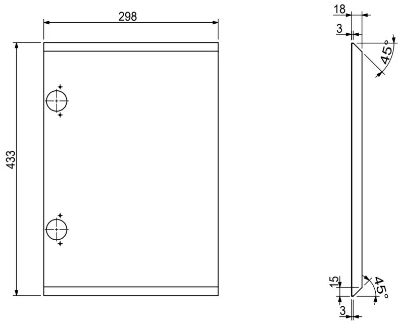 Mexen Orio, koupelnová skříňka 90 cm s umyvadlem Otis vlevo, 2S, 1D, bílá matná, 91A13-09047-3-BBFFF01-W18L01
