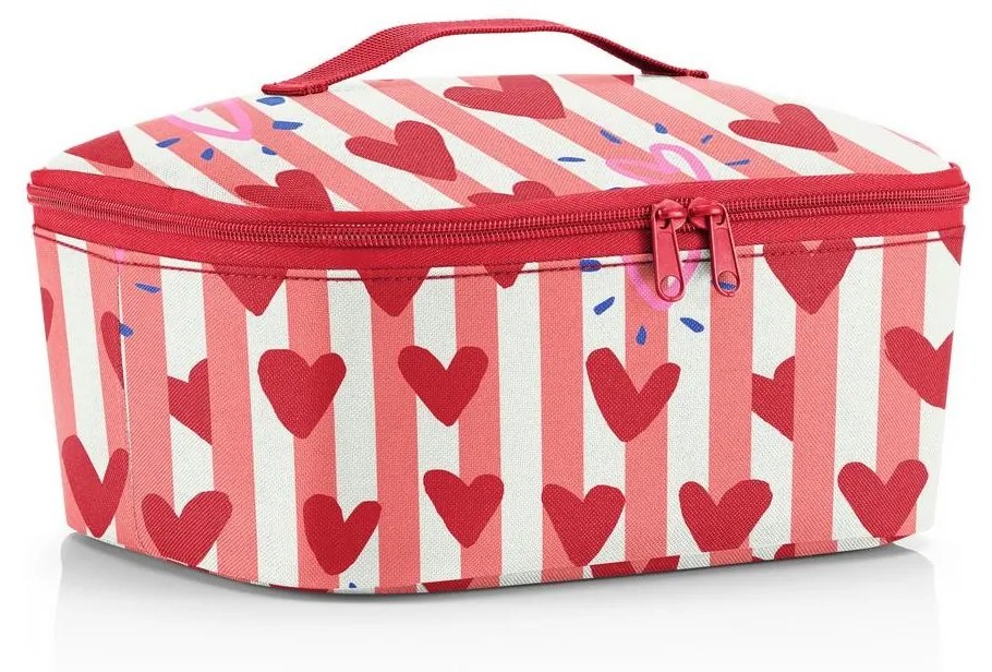 Termobox Reisenthel Coolerbag M pocket Hearts & Stripes