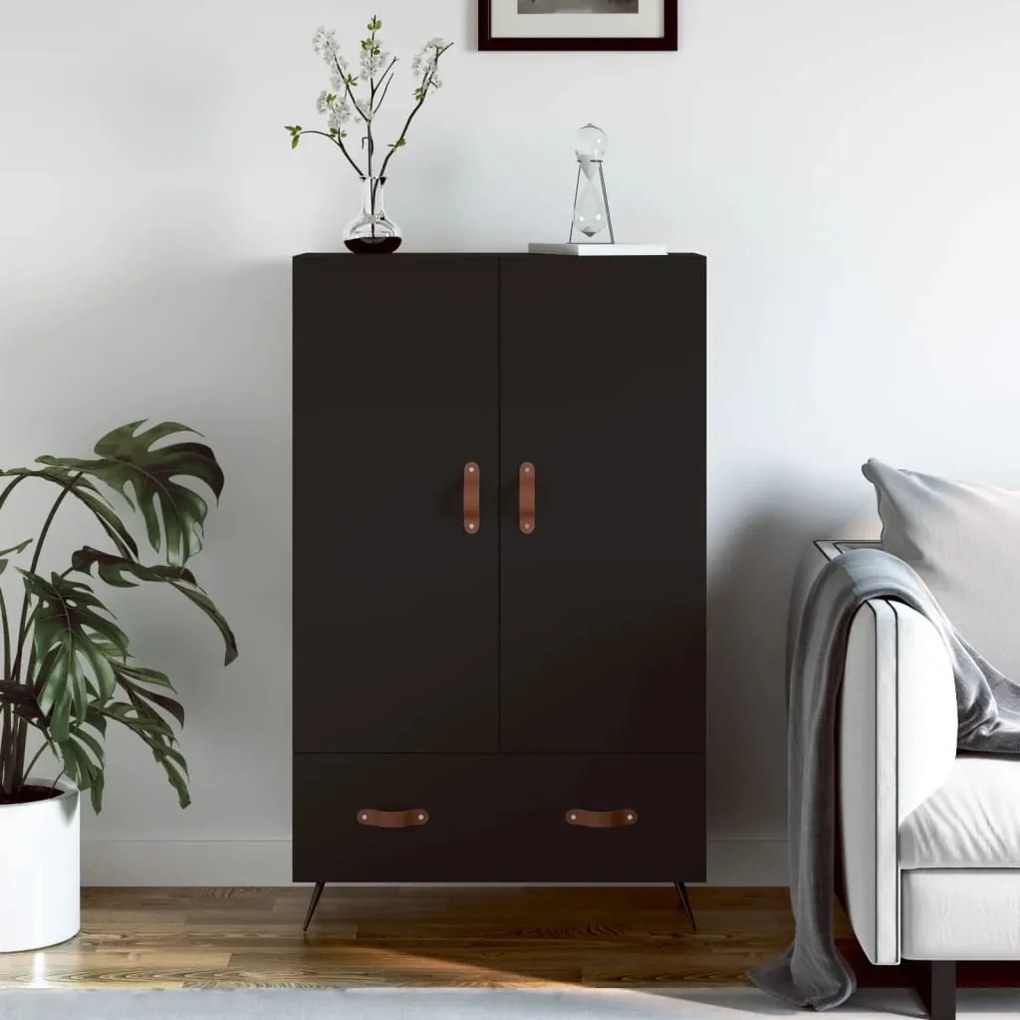 vidaXL Skříň highboard 69,5 x 31 x 115 cm kompozitní dřevo [828204] Barva: šedá sonoma