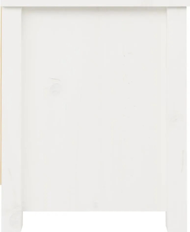 vidaXL Lavice s botníkem 110 x 38 x 45,5 cm masivní borovice [813775] Barva: Šedá