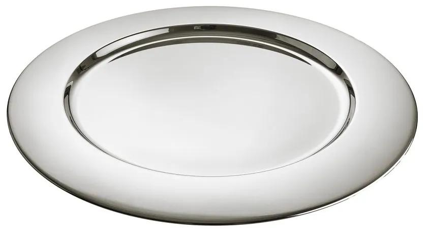 Butlers PIATTO Dekorační talíř - stříbrná