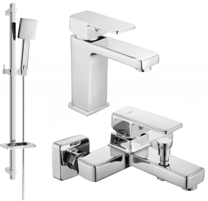 Mexen Cetus DQ45 vana sada, chrom - 744303DQ45-00