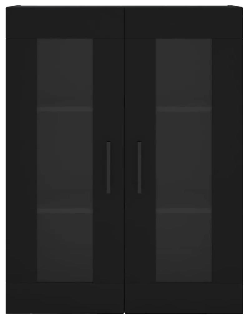 Skříň highboard černá 69,5 x 34 x 180 cm kompozitní dřevo,  3198554